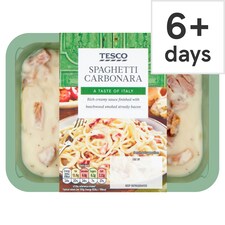 Tesco Spaghetti Carbonara 400G - Tesco Groceries