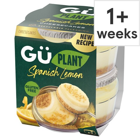 Gu Free From Lemon Cheesecakes 2X92g - Tesco Groceries