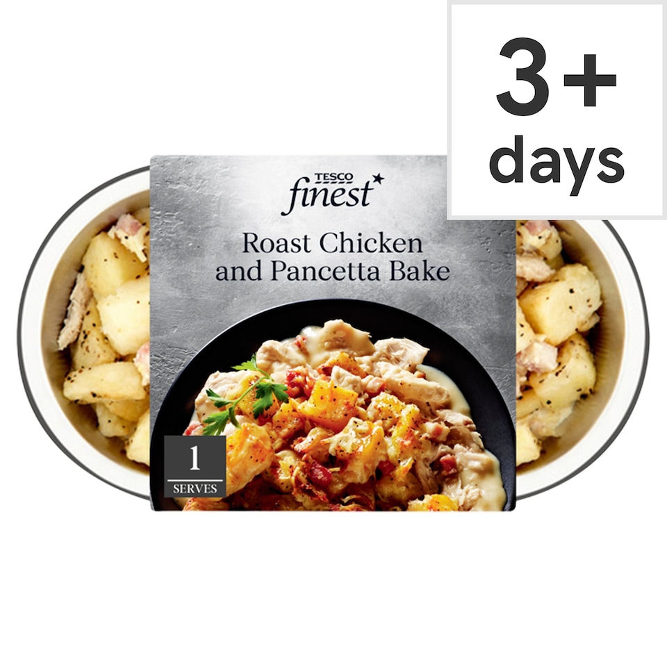 Tesco Finest Chicken & Pancetta Bake 400G - Tesco Groceries