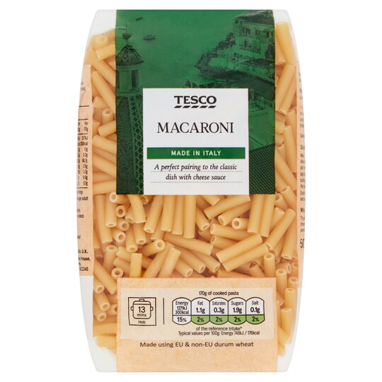 Tesco Macaroni Pasta 500G - Tesco Groceries
