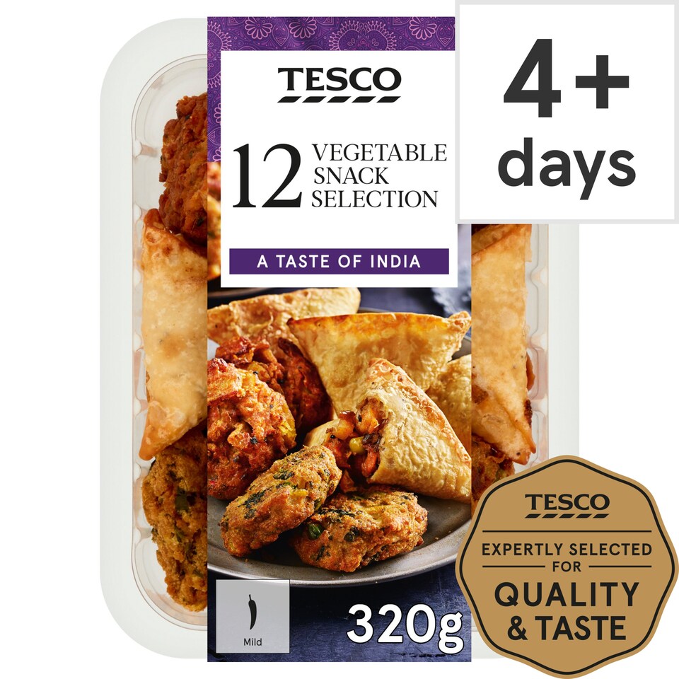 Tesco 12 Indian Selection 320G - Tesco Groceries