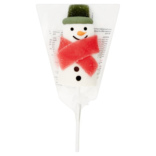 Tesco Santa & Snowman Jelly & Mallow Lollipop - Tesco Groceries