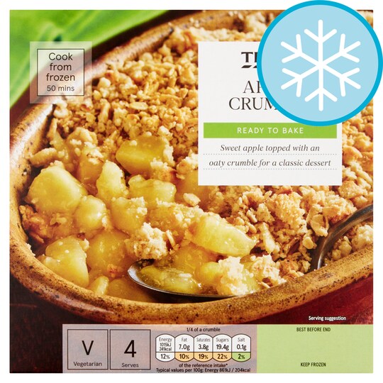 Tesco Apple Crumble 500G - Tesco Groceries