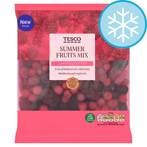 TESCO SUMMER FRUITS MIX 500g - Tesco Groceries