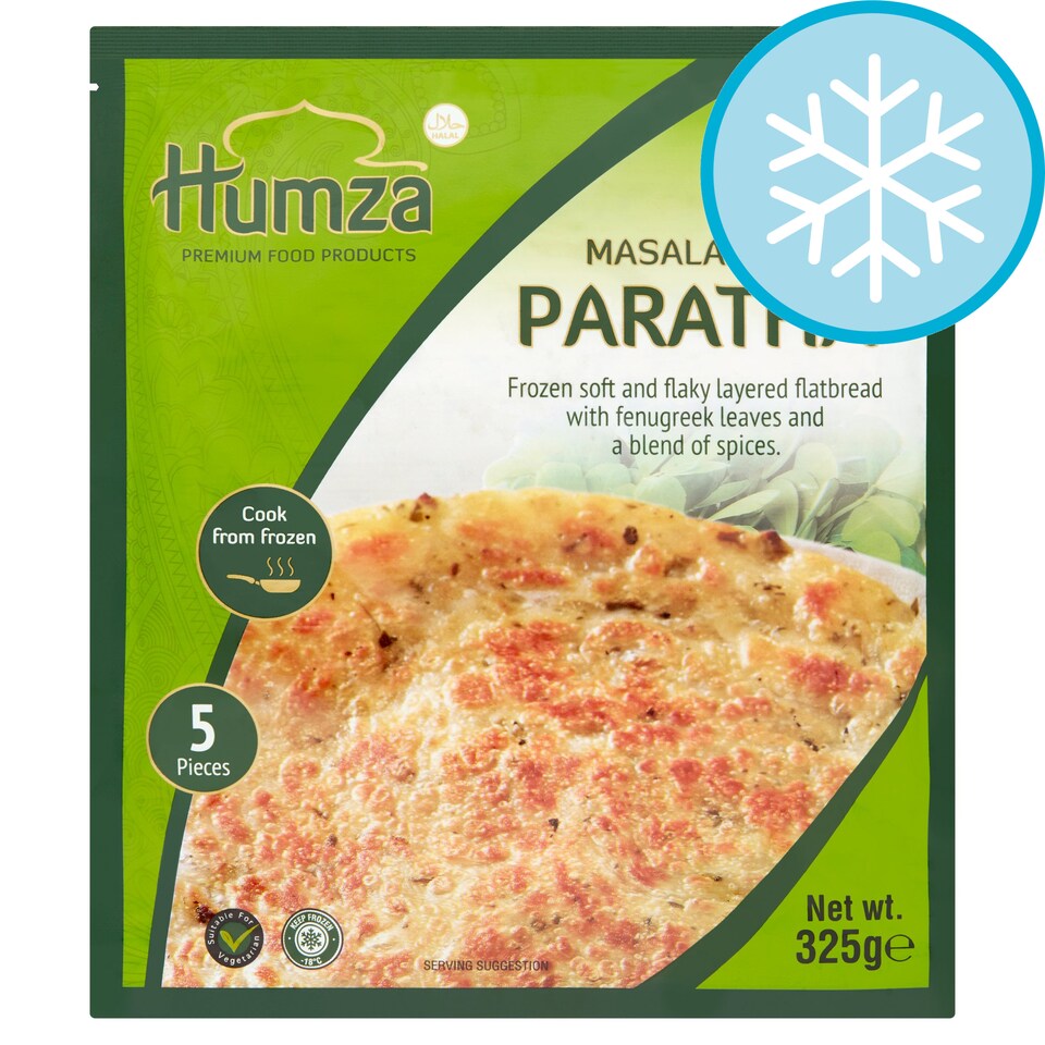Humza Masala Methi Paratha 300G - Tesco Groceries