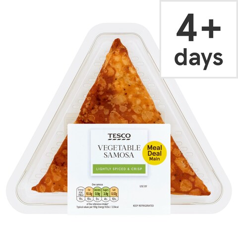 Tesco Extra Large Vegetable Samosa 98G - Tesco Groceries