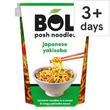 Bol Posh Noodles Japanese Yakisoba 345G - Tesco Groceries