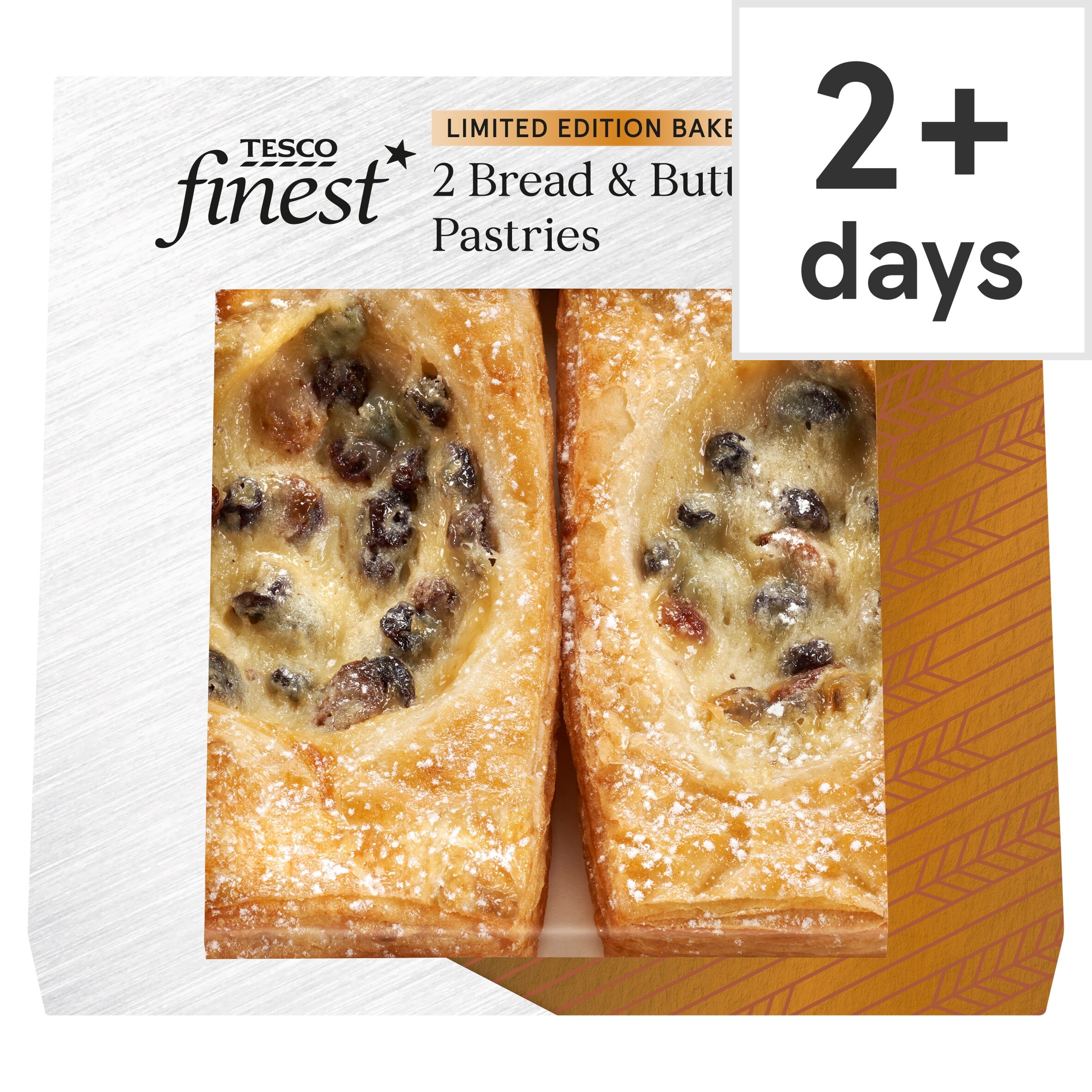 Tesco Finest Bread & Butter Style Pastries 2 Pack - Tesco Groceries
