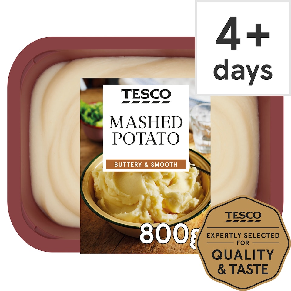 Tesco Fresh Mashed Potato 800G - Tesco Groceries