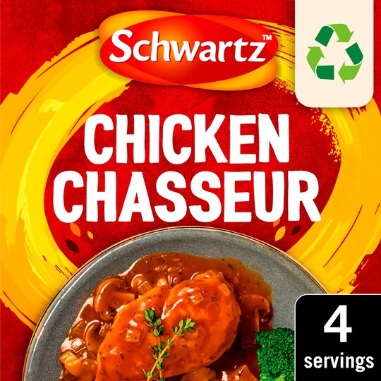 Schwartz Chicken Chasseur Casserole Mix40g - Tesco Groceries