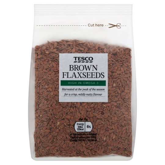 Tesco Brown Flaxseeds 250G - Tesco Groceries