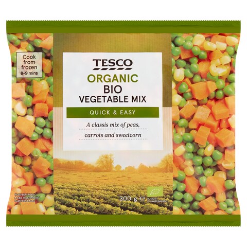 Tesco Organic Bio Vegetable Mix 300 g - Tesco Groceries