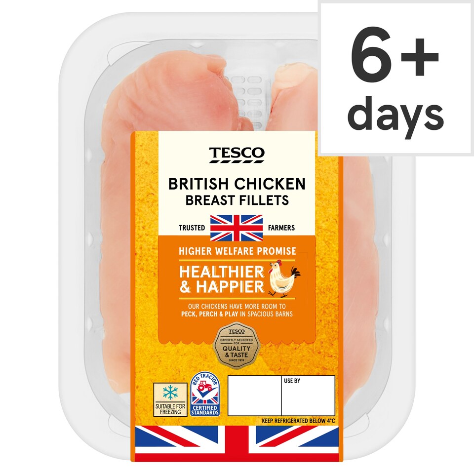 Tesco Chicken Breast Fillets 320g - Tesco Groceries