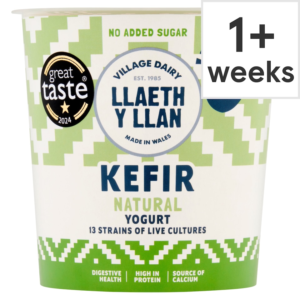 Llaeth Y Llan Natural Kefir Yogurt 350g - Tesco Groceries