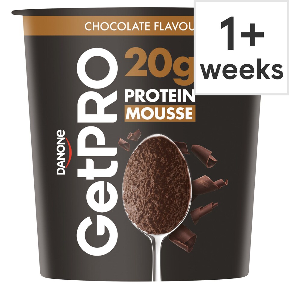 GetPro Chocolate High Protein Mousse 200g - Tesco Groceries