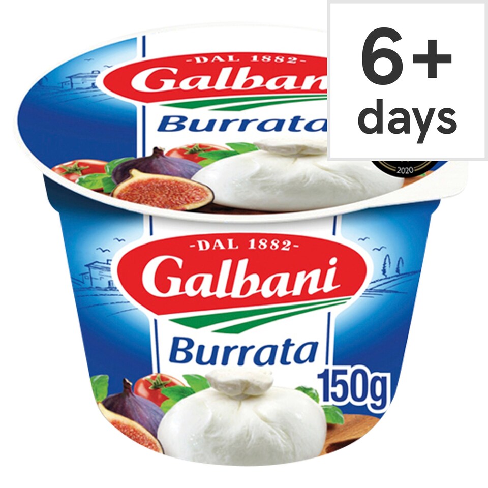 Galbani Italian Burrata Cheese 150g - Tesco Groceries