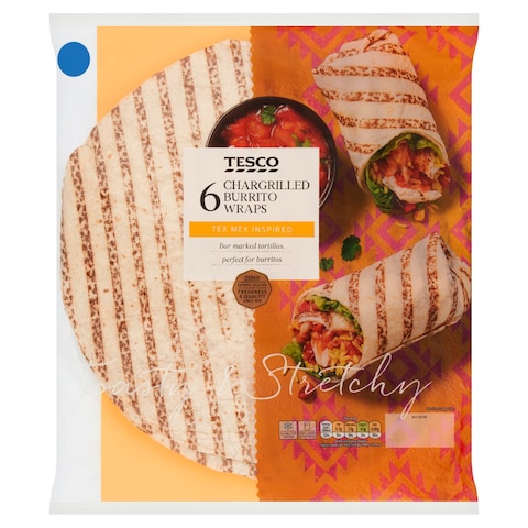 Tesco 6 Burrito Wraps - Tesco Groceries