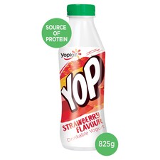 Yop Strawberry Multiserve Yoghurt Drink 825g - Tesco Groceries