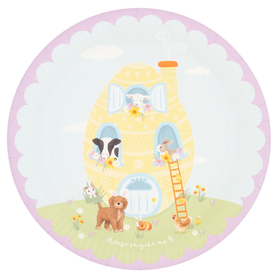 Tesco Easter Plates 10 Pack - Tesco Groceries