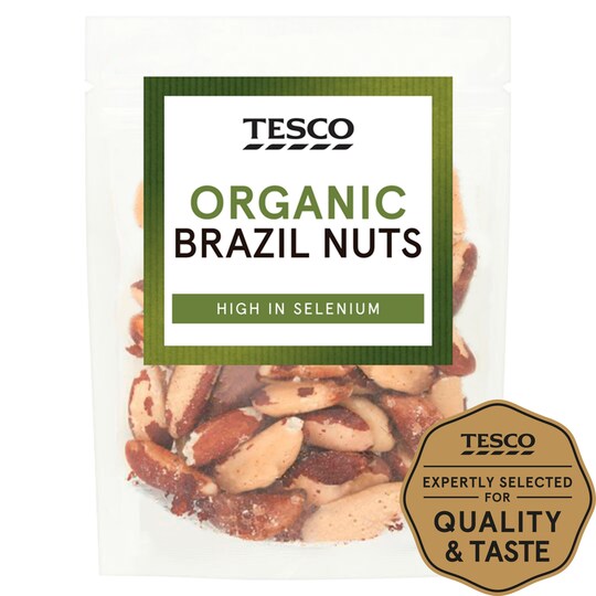 Tesco Organic Fair Trade Brazil Nuts 150G - Tesco Groceries
