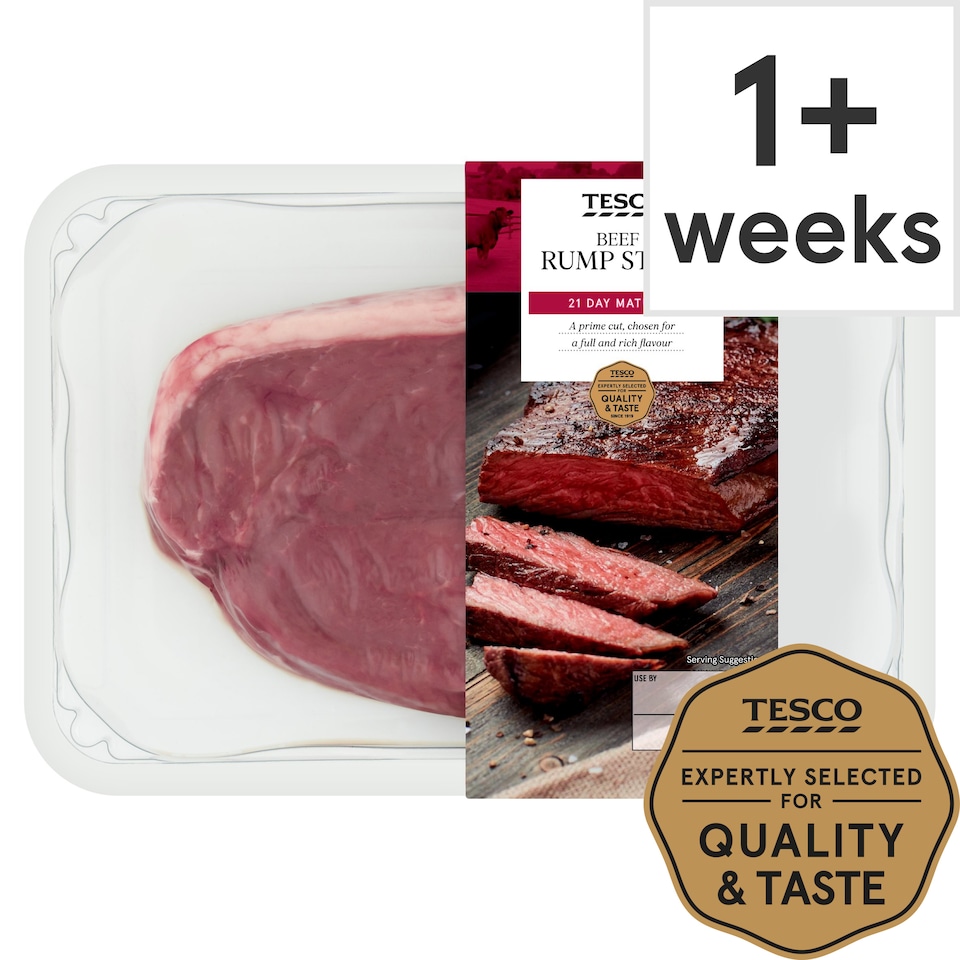 Tesco Beef Rump Steak 255G - Tesco Groceries