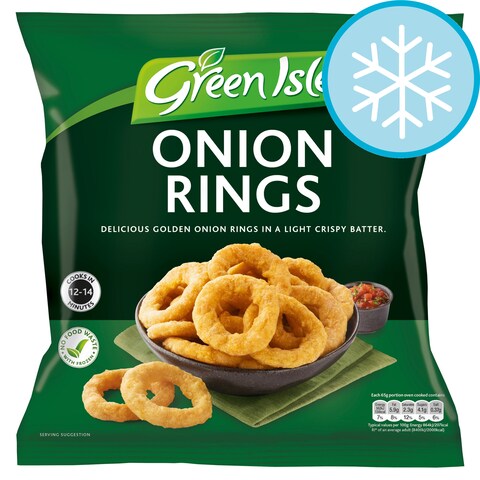 Green Isle Onion Rings 450G - Tesco Groceries