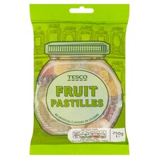 Tesco Fruit Pastilles Sweets 250G - Tesco Groceries
