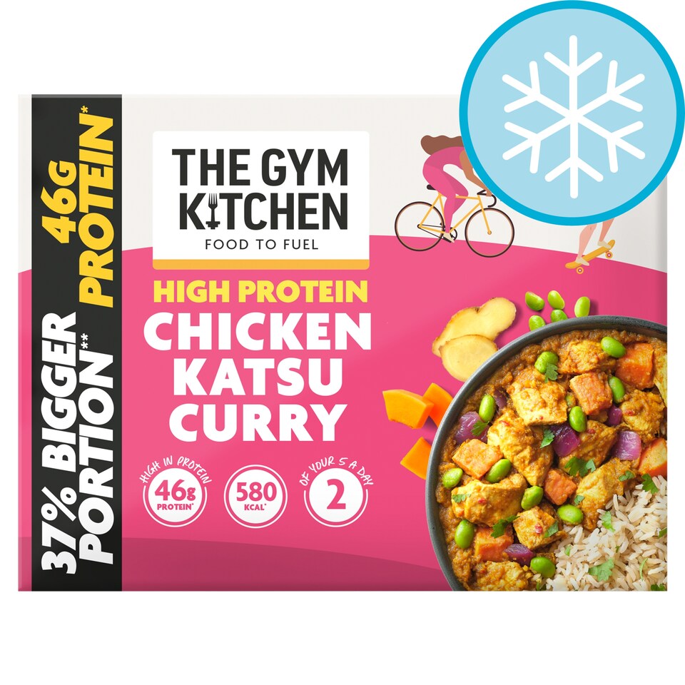 The Gym Kitchen Chicken Katsu Curry 550g - Tesco Groceries