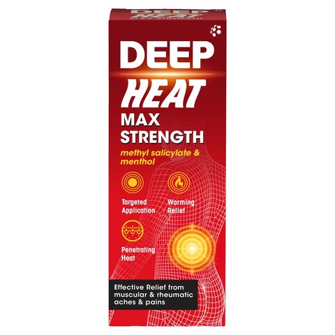 Deep Heat Max Strength Pain Relief Cream 35g - Tesco Groceries