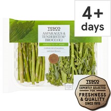 Tesco Asparagus & Tenderstem Broccoli 190G - Tesco Groceries