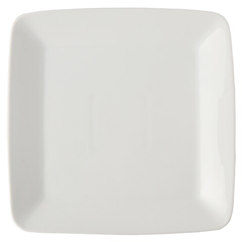 F&F Home Pearce Square White Dinner Plate - Tesco Groceries