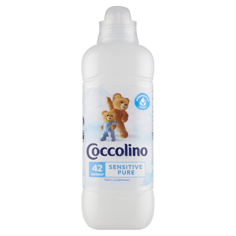 Coccolino Sensitive Pure Fabric Conditioner 42 Washes 1050 ml - Tesco ...