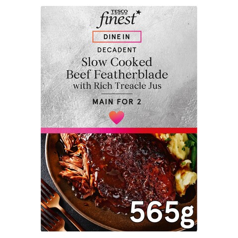 Tesco Finest Beef Featherblade with Rich Treacle Jus 565g - Tesco Groceries