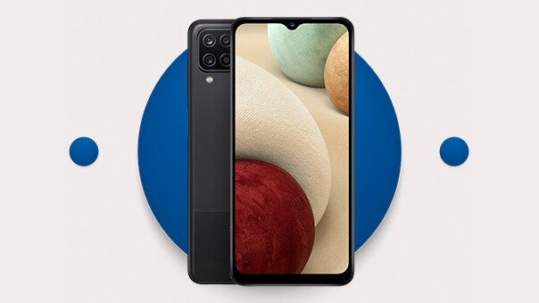 Samsung Galaxy A12 – £14.99 a month