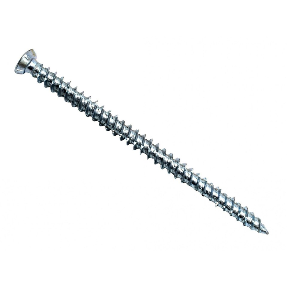 Masonmate Concrete Frame Screw - Multi Colour - 7.5 x 112mm (100 ...