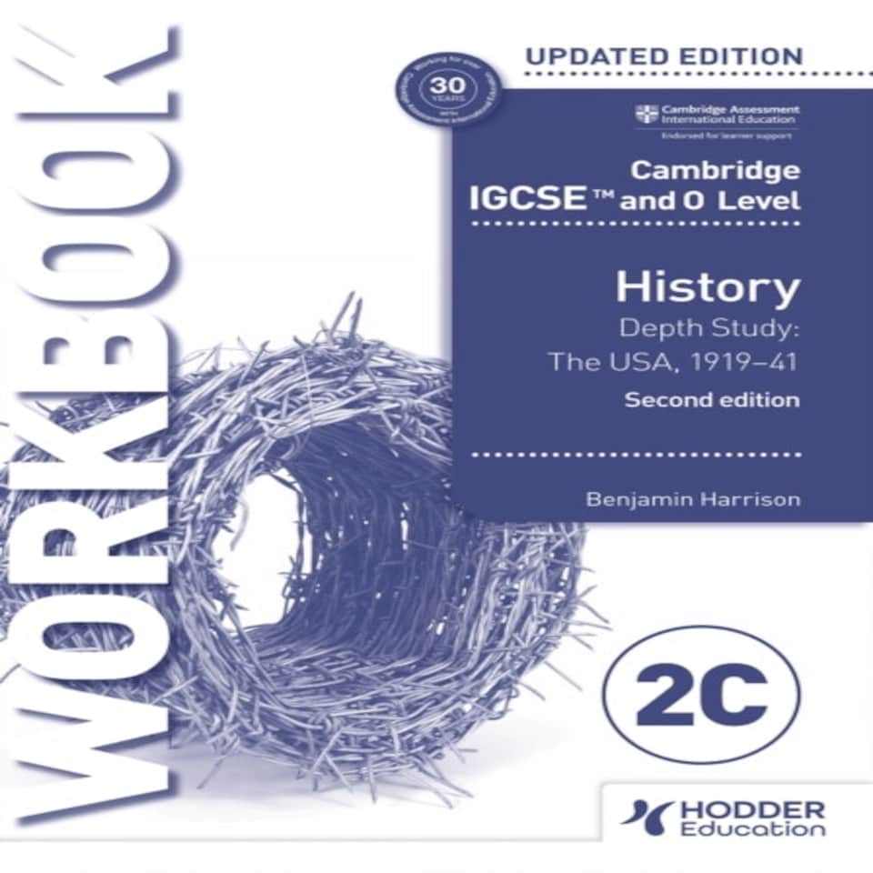 Cambridge Igcse And O Level History Workbook 2c - Depth Study: The ...
