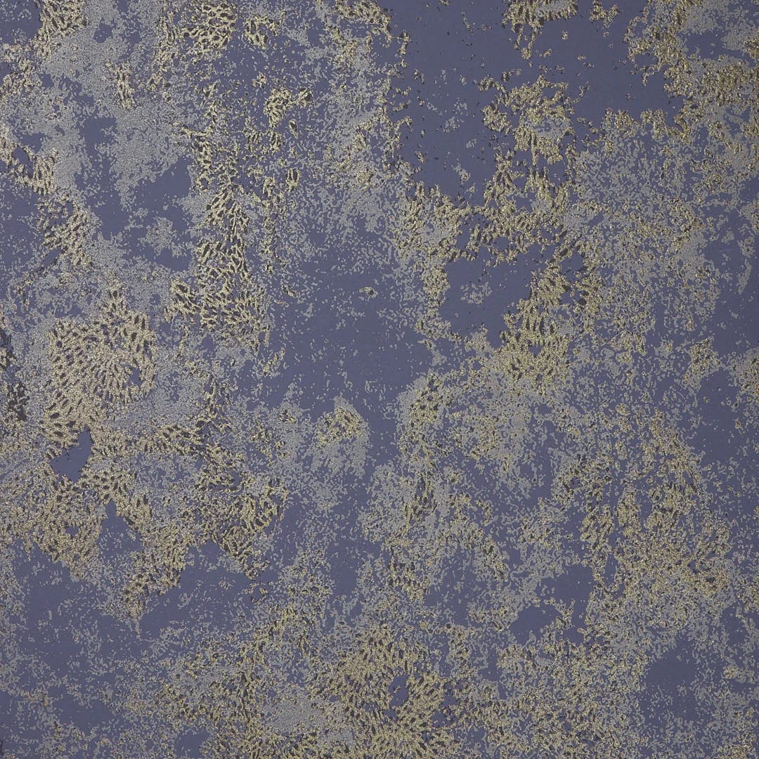 Turin Industrial Wallpaper in Navy and Gold | Blue | Navy and Gold ...