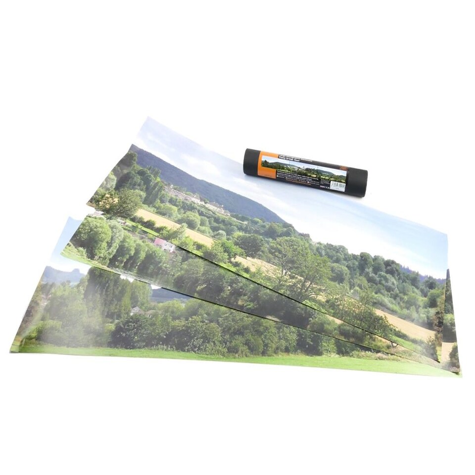 Gaugemaster Scenics Pretty British Town Large Photo Backscene ...