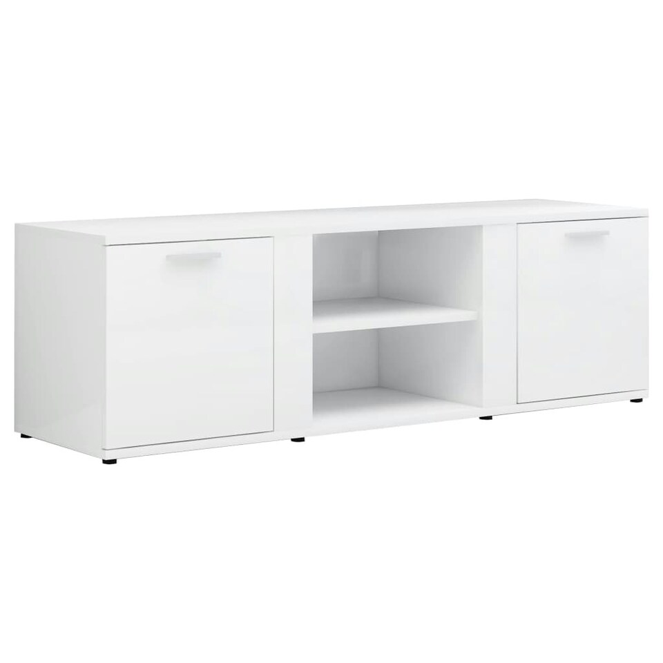 White high gloss tv unit tesco store