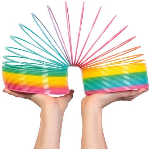Giant Rainbow Springy Slinky - Tesco Groceries