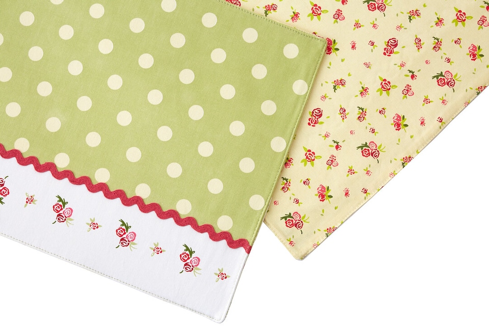 Set Of Four Rose Cottage Placemats - Tesco Groceries