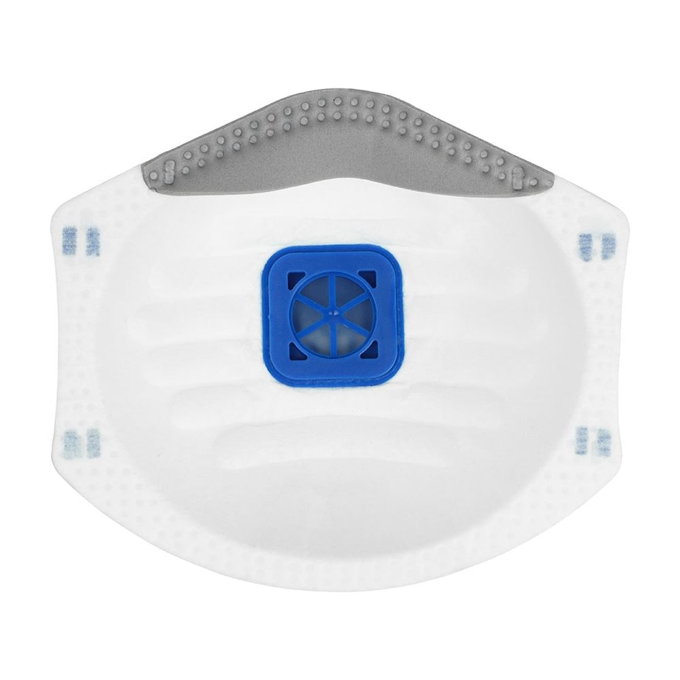 Timco - FFP2 Moulded Masks with Valve (Size One Size - 3 Pieces ...