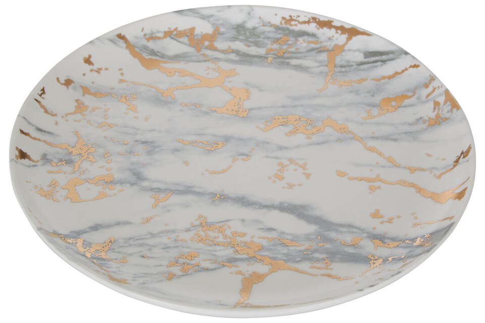 Marble Luxe Side Plate - Tesco Groceries