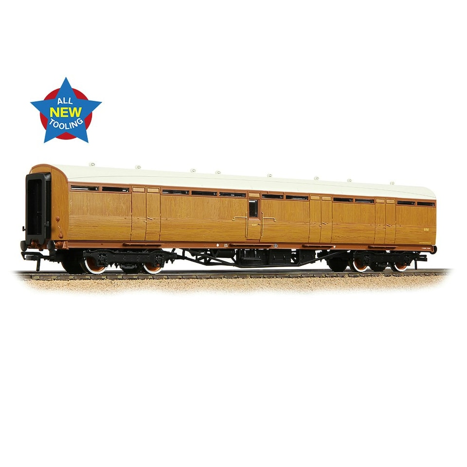 Bachmann Thompson Full Brake Coach LNER Teak Effect E15E - Tesco Groceries