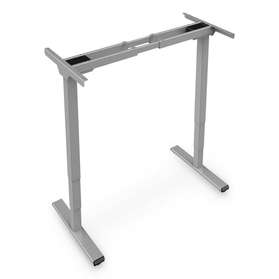 DIGITUS HEIGHT ADJUSTABLE TABLE FRAME - 3 LEVELS - GREY - Tesco Groceries