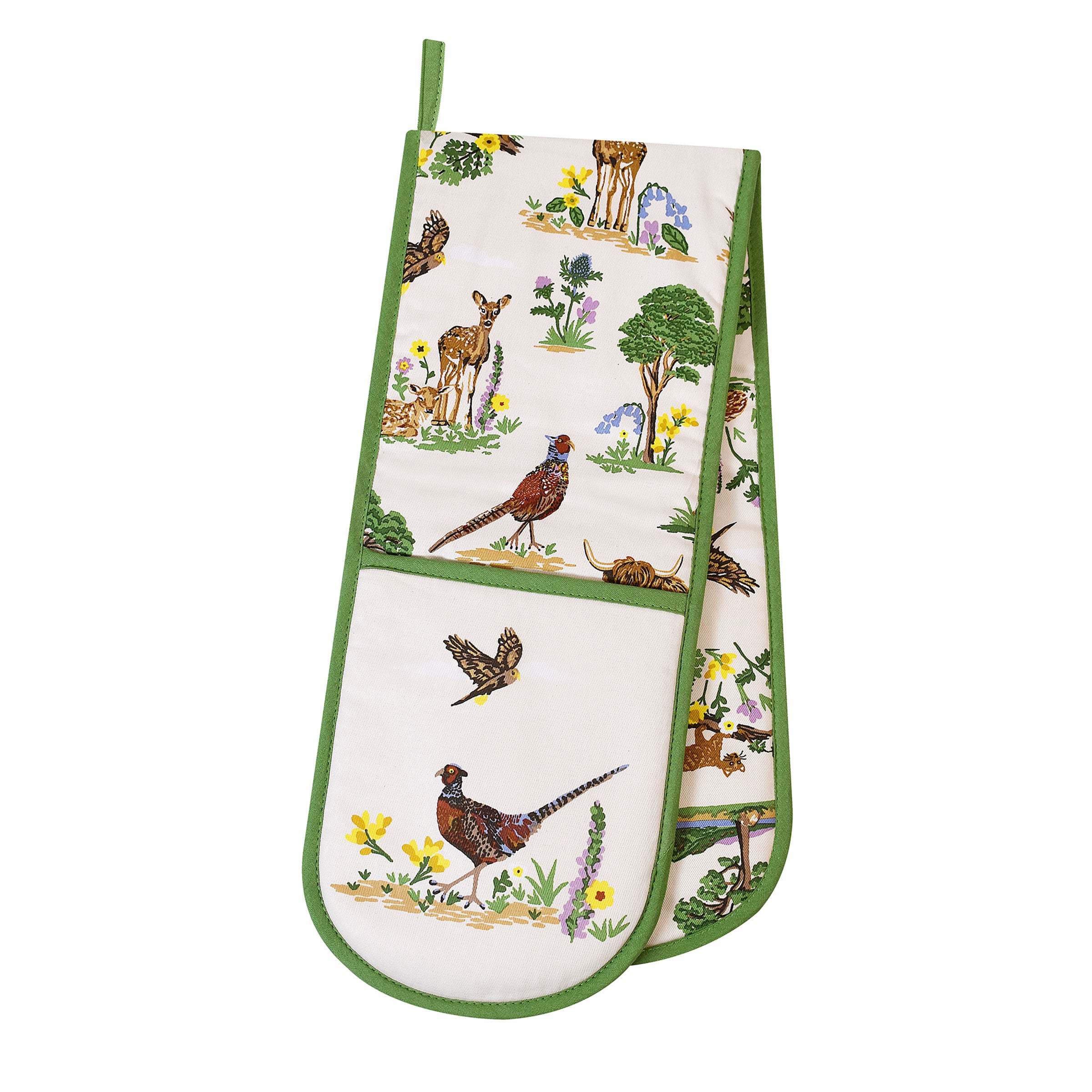Ulster Weavers Thistlewood Double Oven Glove Green - Tesco Groceries