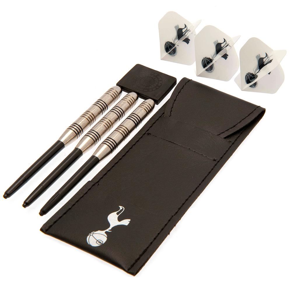 Tottenham Hotspur FC Crest Darts Set | Black | Black/White | One Size ...