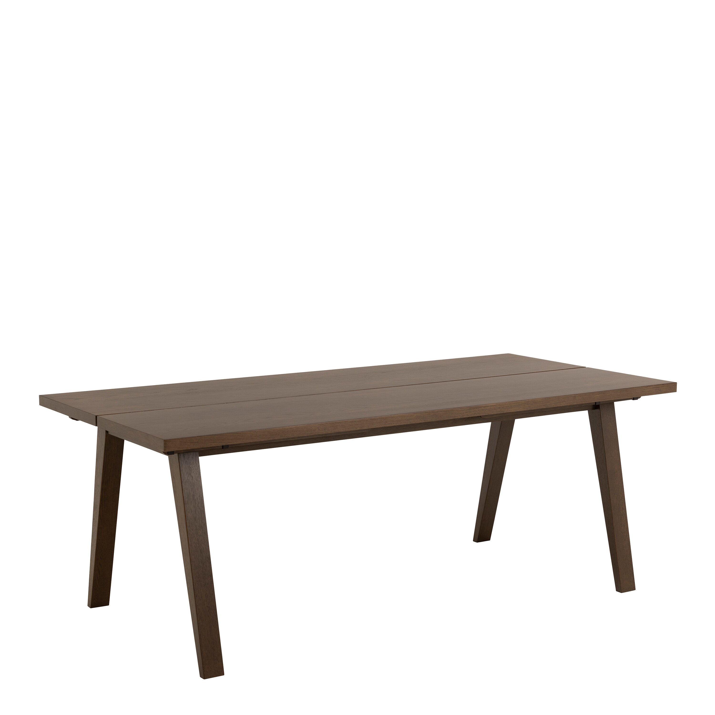 A-Line Rectanglar Dining Table in Smoked Oak - Tesco Groceries