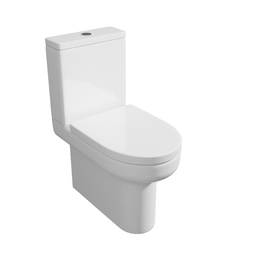 Premium CLOSED BACK Toilet Set (Lyon) - Cistern - Soft Close Seat ...