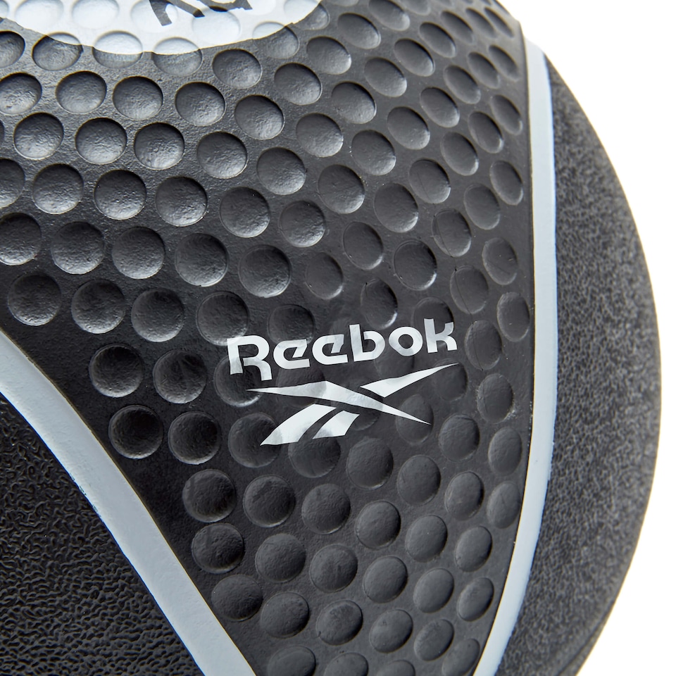 Reebok 4kg Medicine Ball, 19 cm Dual-Textured Fitness Ball | Multi | 19 ...